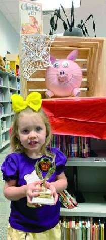 JES students in Pumpkin Book Character Contest - The Jena Times