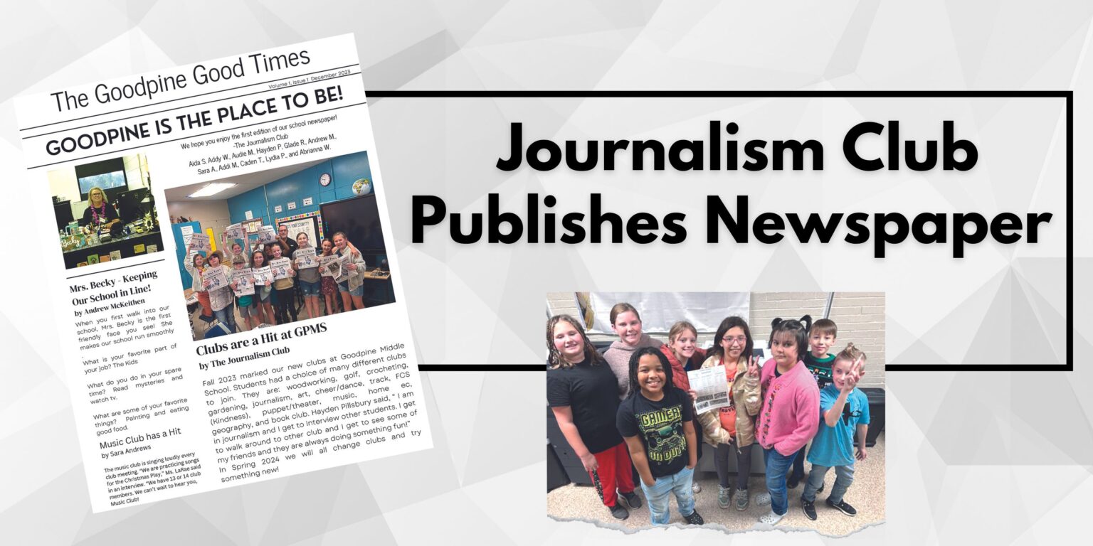 Journalism Club Publishes Newspaper - The Jena Times