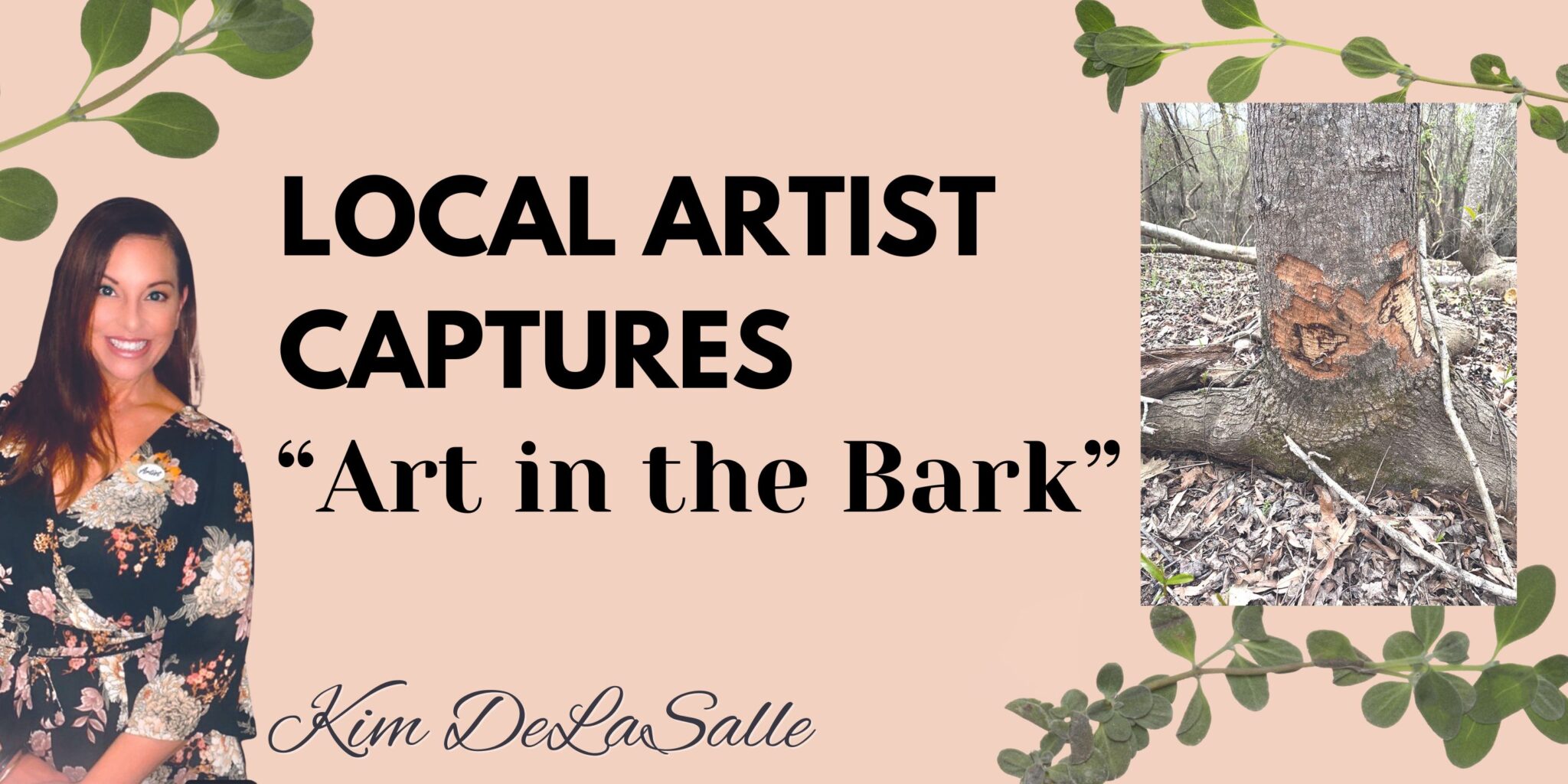 Local Artist DeLaSalle Captures “Art in the Bark” - The Jena Times