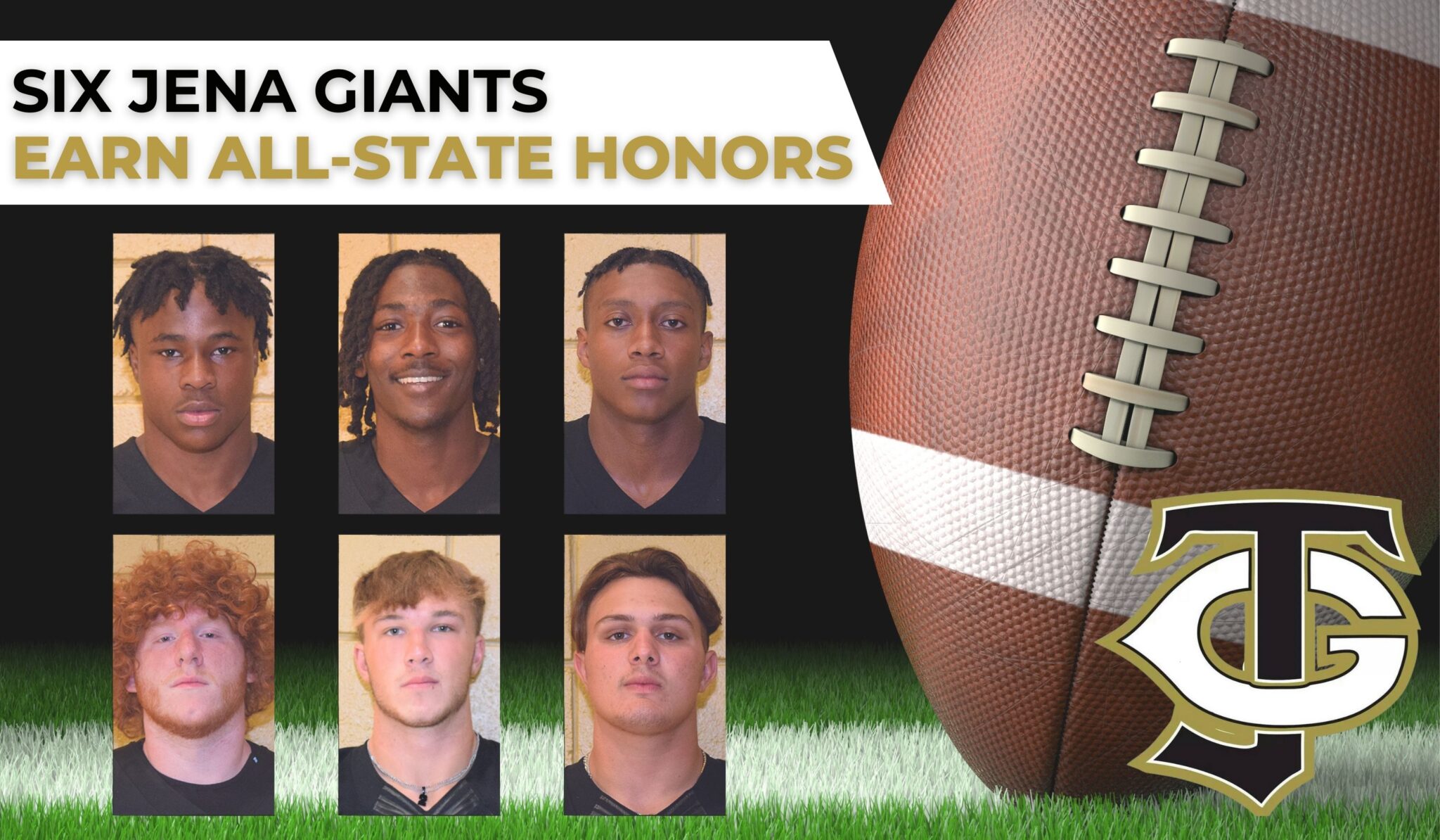 Six Jena Giants Earn All-State Honors - The Jena Times