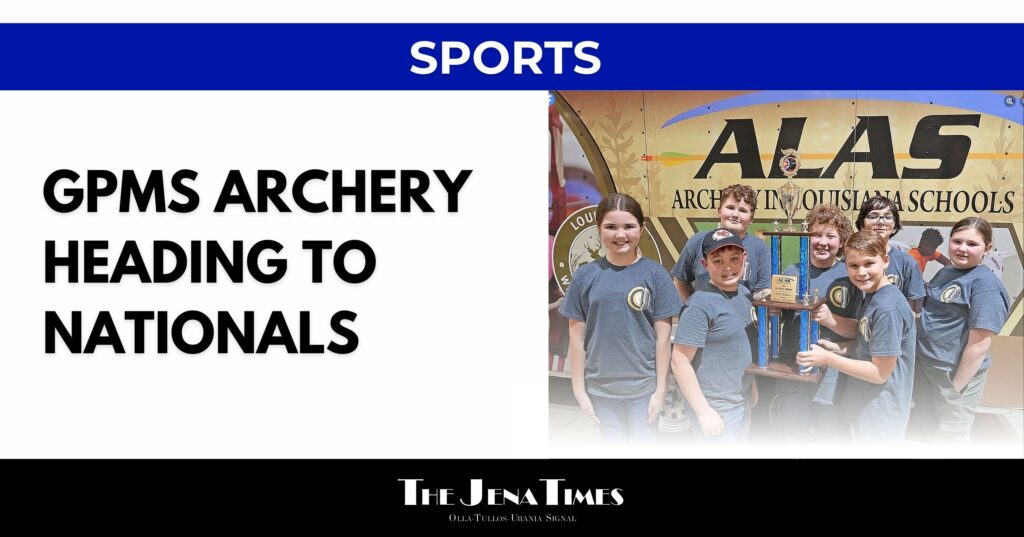 GPMS Archery Heading to Nationals - The Jena Times