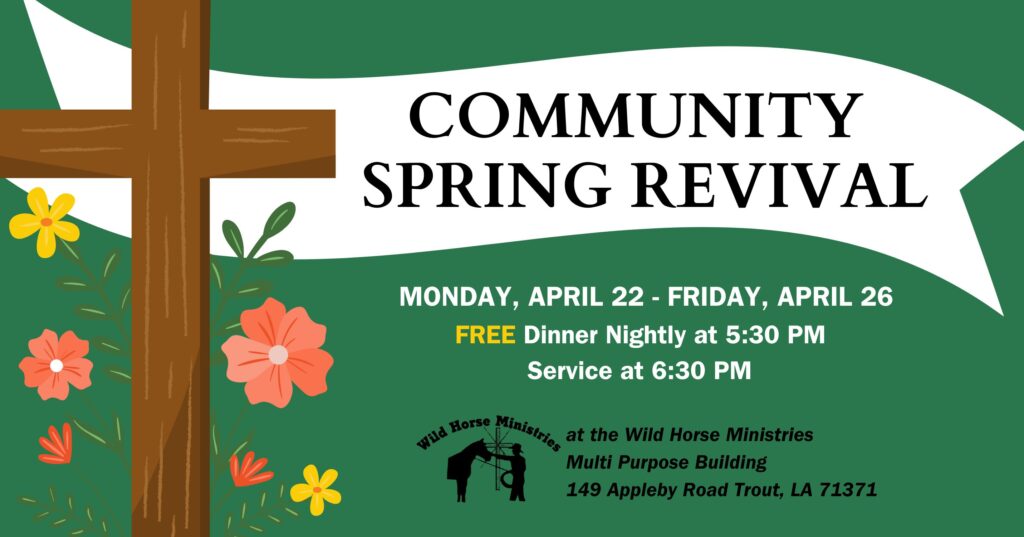 Community Spring Revival - The Jena Times