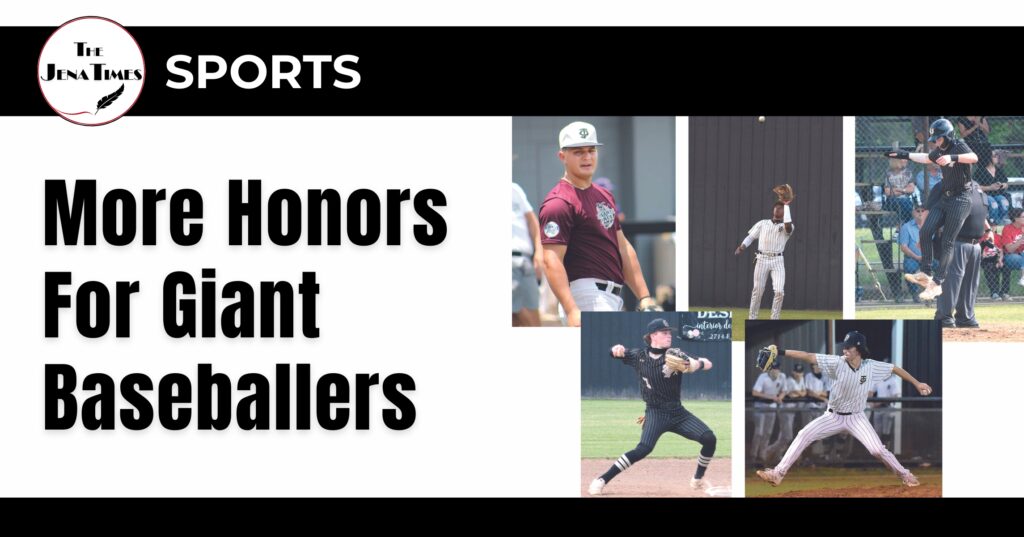 More Honors For Giant Baseballers - The Jena Times