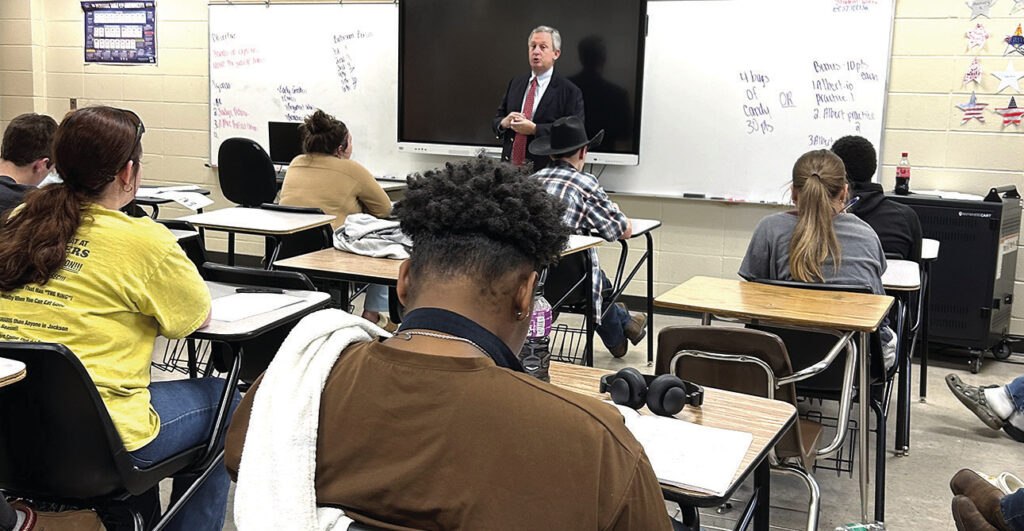 In the Civics Classroom at JHS - The Jena Times