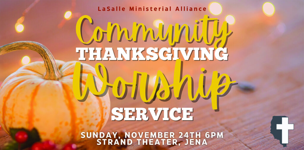 Community Thanksgiving Service Set - The Jena Times