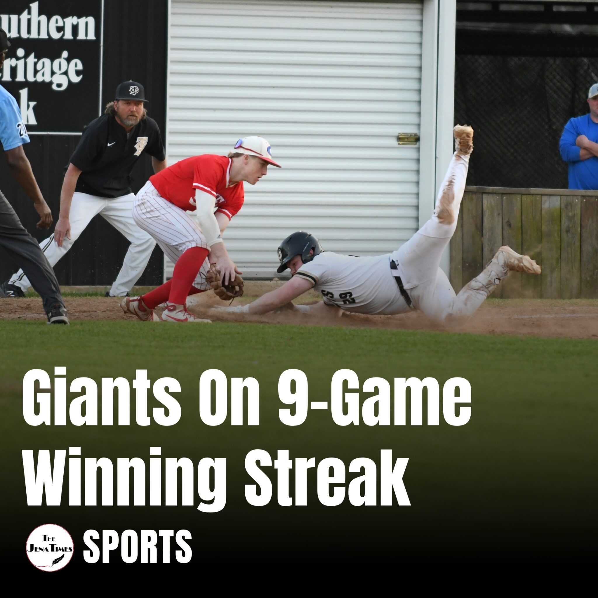 Giants On 9-Game Winning Streak - The Jena Times