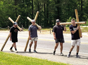 Carrying Crosses for Easter Holiday - The Jena Times