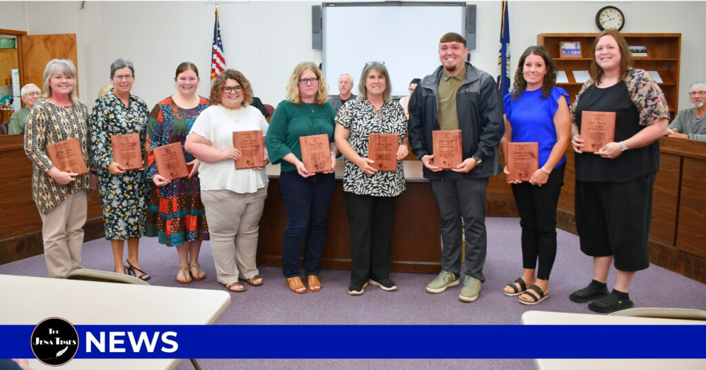 Teachers of the Year Honored - The Jena Times