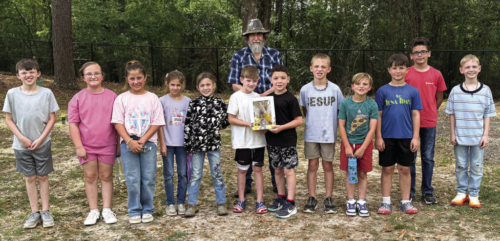 Butterflies released by parish students - The Jena Times
